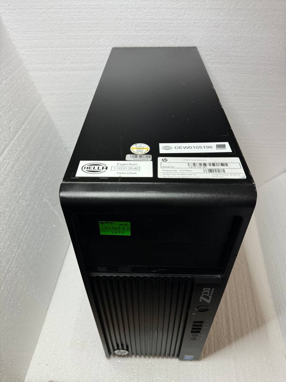 Купить рабочая станция HP Workstation Z230 Tower / Intel Xeon E3-1240 v3 (4 (8) ядра по 3.4 - 3. ...