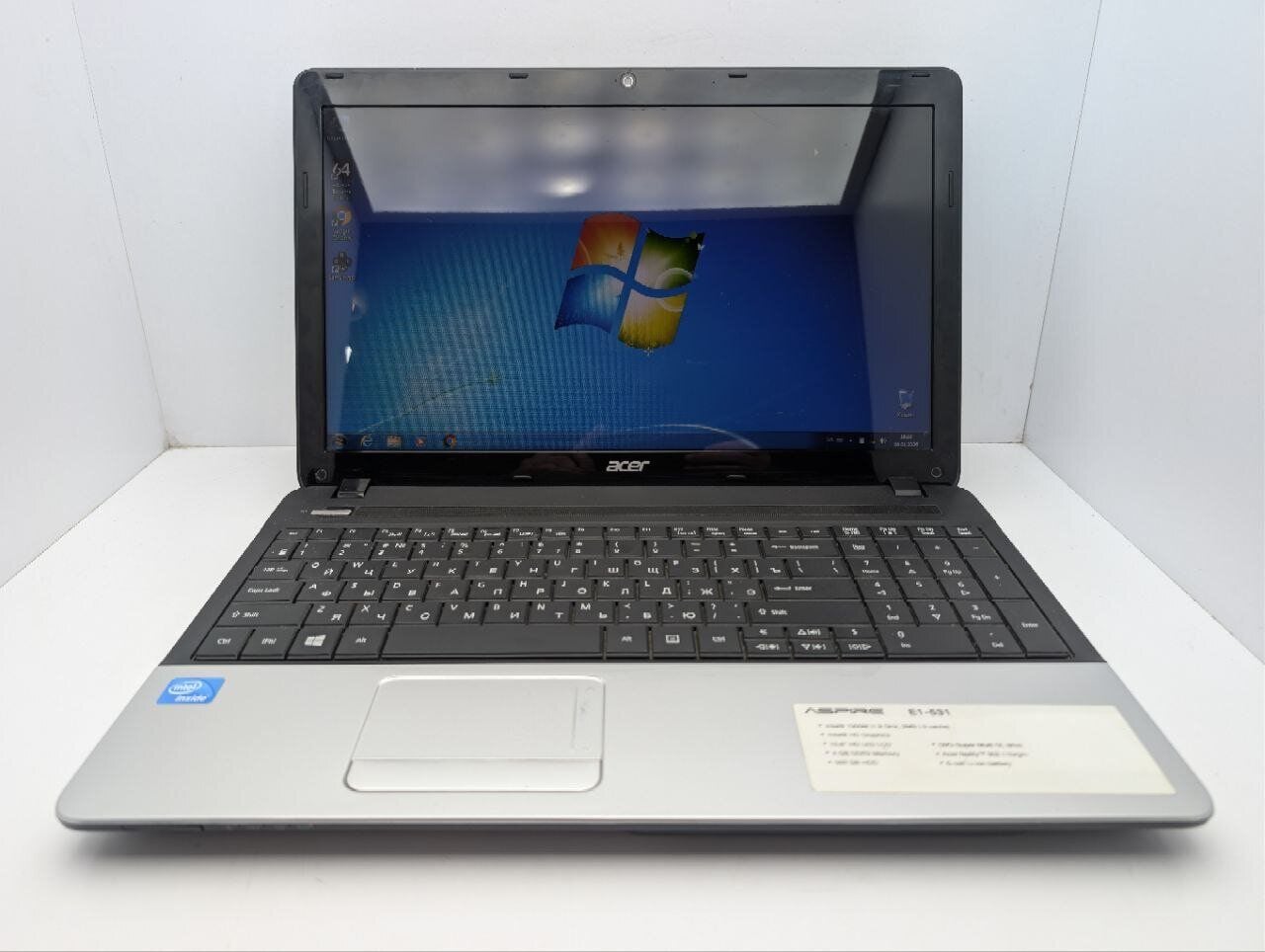 Купити ноутбук Acer Aspire E1-531 / 15.6" (1366x768) TN / Intel Celeron ...