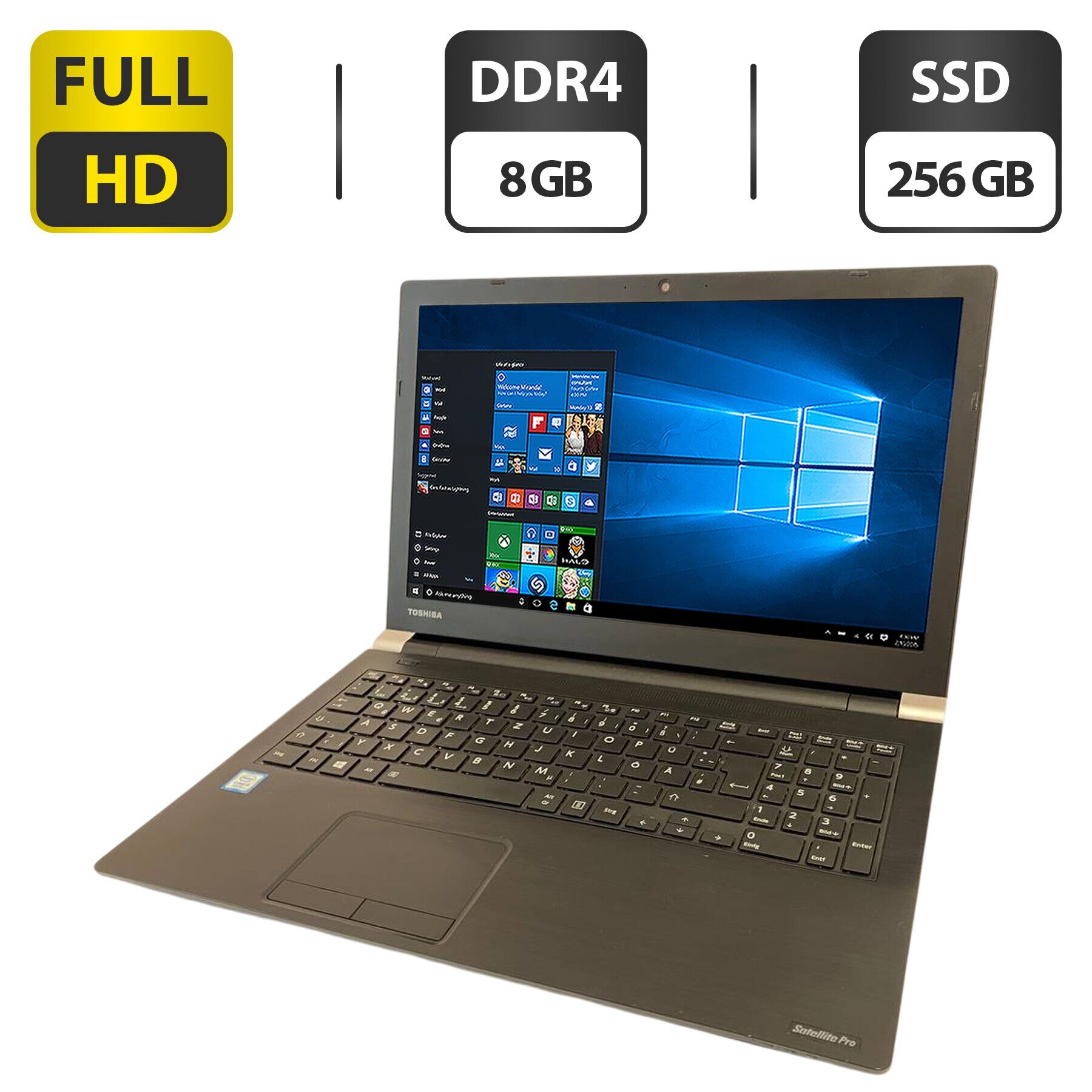 Купити ноутбук Б-клас Toshiba Satellite Pro A50-D-10X / 15.6 ...