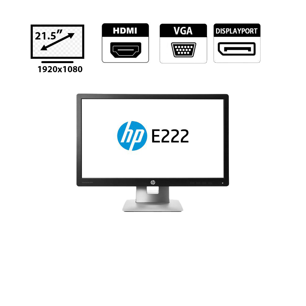 Купити монітор HP EliteDisplay E222 / 21.5" (1920x1080) IPS / 1x HDMI ...