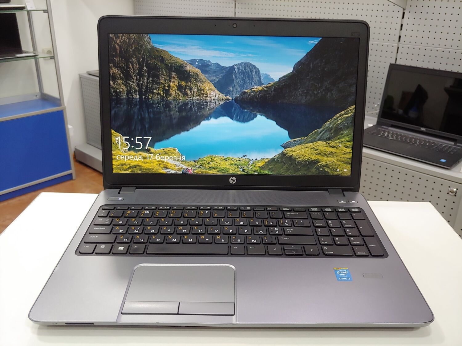 Уценка (Б-класс) - HP ProBook 450 G1 / 15.6" (1366x768) TN / Intel Core i5-4200M (2 (4) ядра по ...