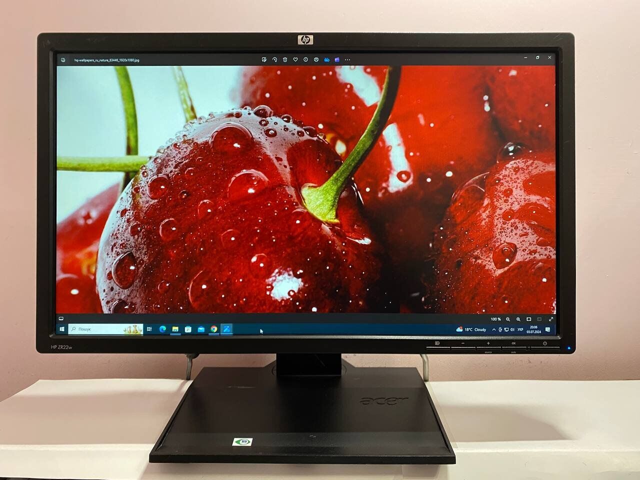 Купити Монітор Б-клас HP ZR22w / 21.5" (1920x1080) S-IPS / DVI, VGA ...