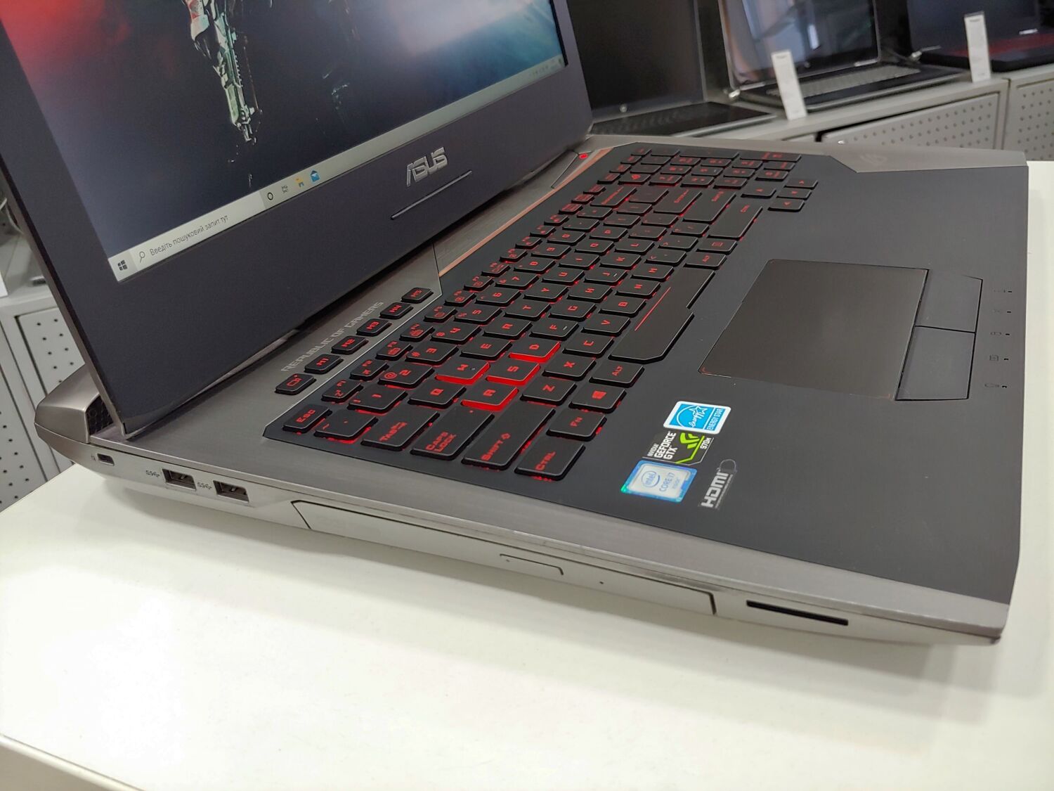 Купить игровой ноутбук Asus ROG G752V 17.3" на базе Intel Core i7 ...