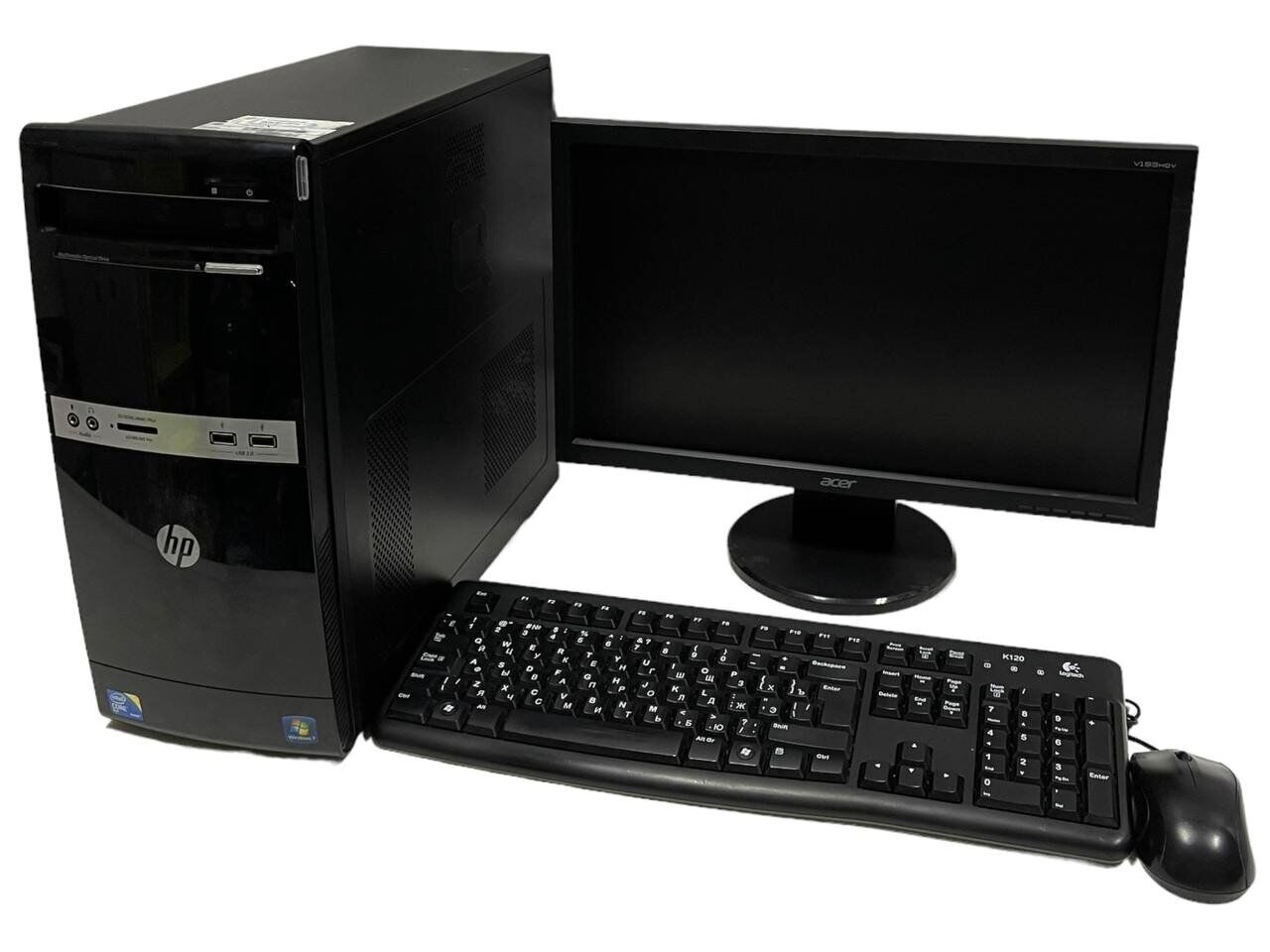 Купити комплект ПК: HP 500B Tower / Intel Core 2 Duo E7500 (2 ядра по 2 ...