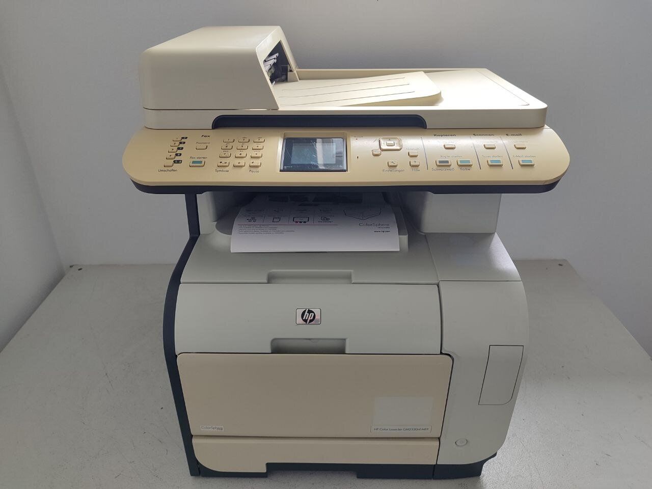 Купить МФУ HP Color LaserJet CM2320nf Multifunction Printer / Лазерная ...