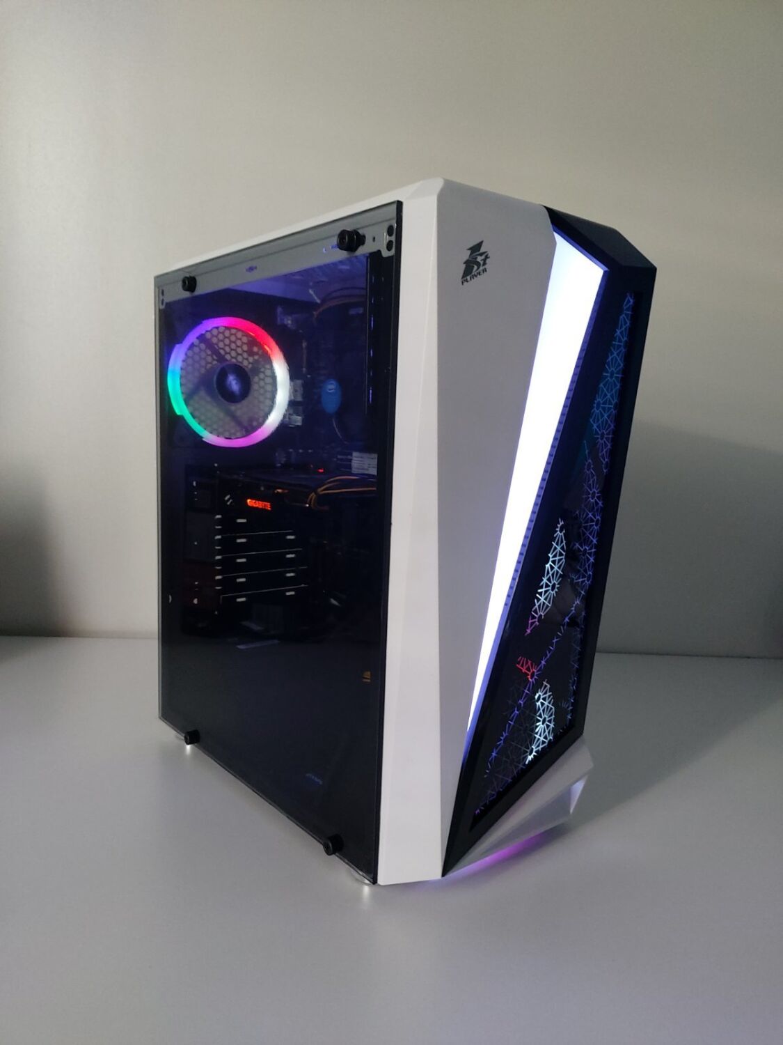 Купить системный блок 1stPlayer R5-3R1-WH Color LED White Tower NEW на ...