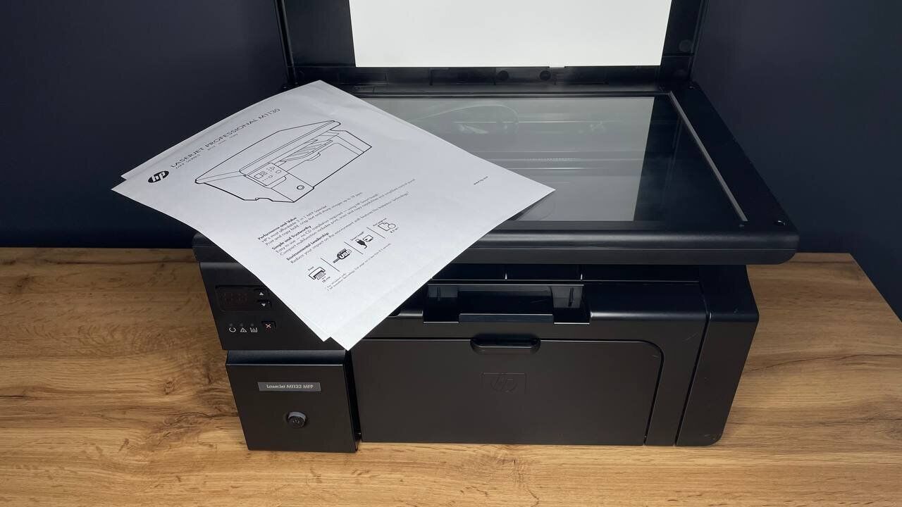 Купити БФП HP LaserJet Pro M1132 MFP (CE847A) / Лазерний монохромний друк / 600x600 dpi / 18 стр ...
