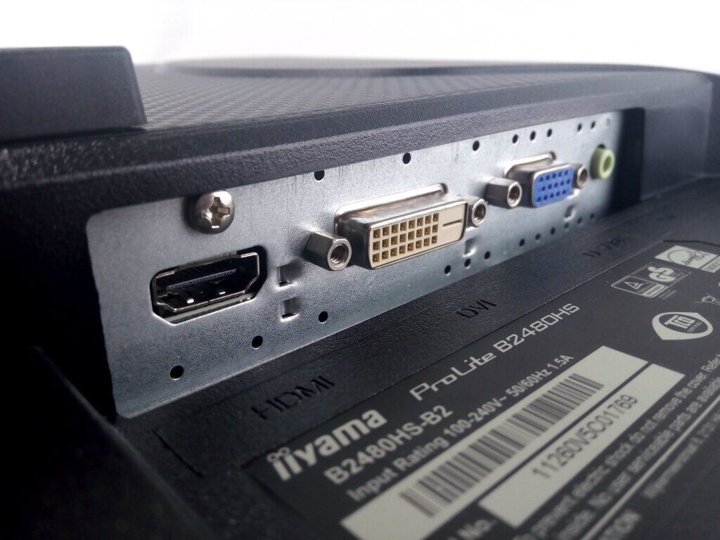 Купить монитор Iiyama ProLite B2480HS / 24" (1920x1080) TN / VGA, DVI ...