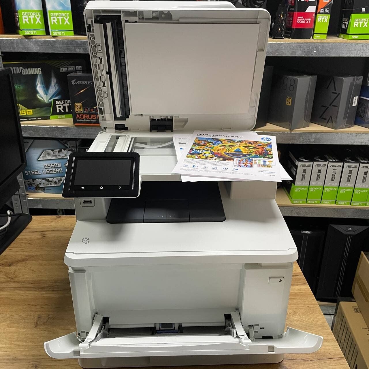 Купити БФП HP Color LaserJet Pro MFP M477fdw / Лазерний кольоровий друк ...