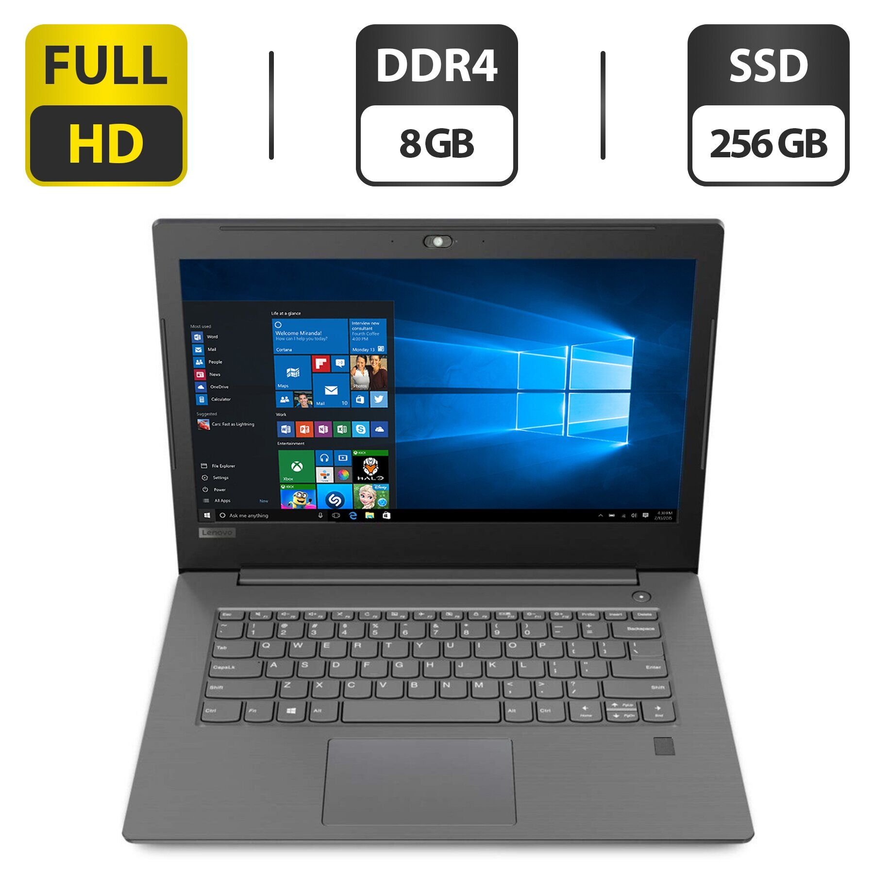 Купить ноутбук Б-класс Lenovo V330-14IKB 81B0 / 14" (1920x1080) TN ...
