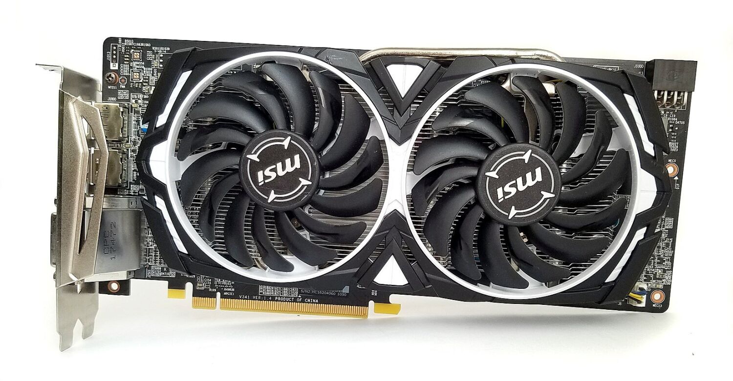 Купить дискретную видеокарту MSI AMD Radeon RX 580 ARMOR 8G OC, 8 GB ...