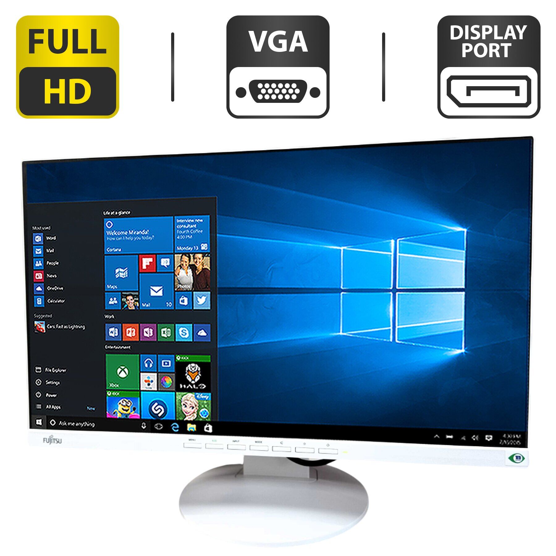 Купити монітор Fujitsu B24-9T / 24" (1920x1080) IPS / VGA, DVI ...