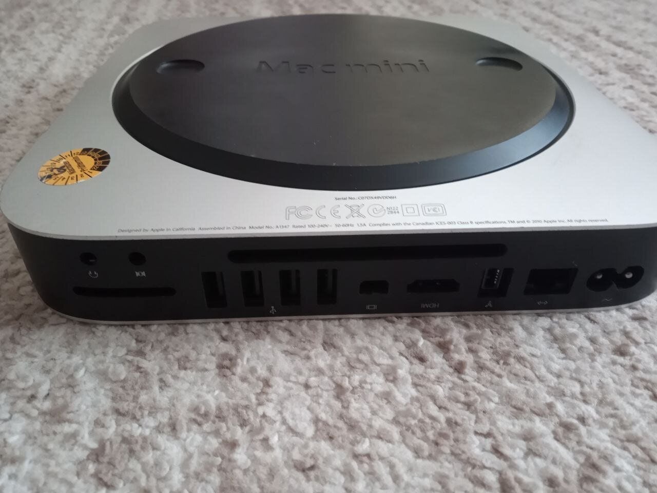 Купить неттоп Apple Mac Mini Mid 2010 / Intel Core 2 Duo E6600 (2 ядра по 2.4 GHz) / 8 GB DDR3 ...