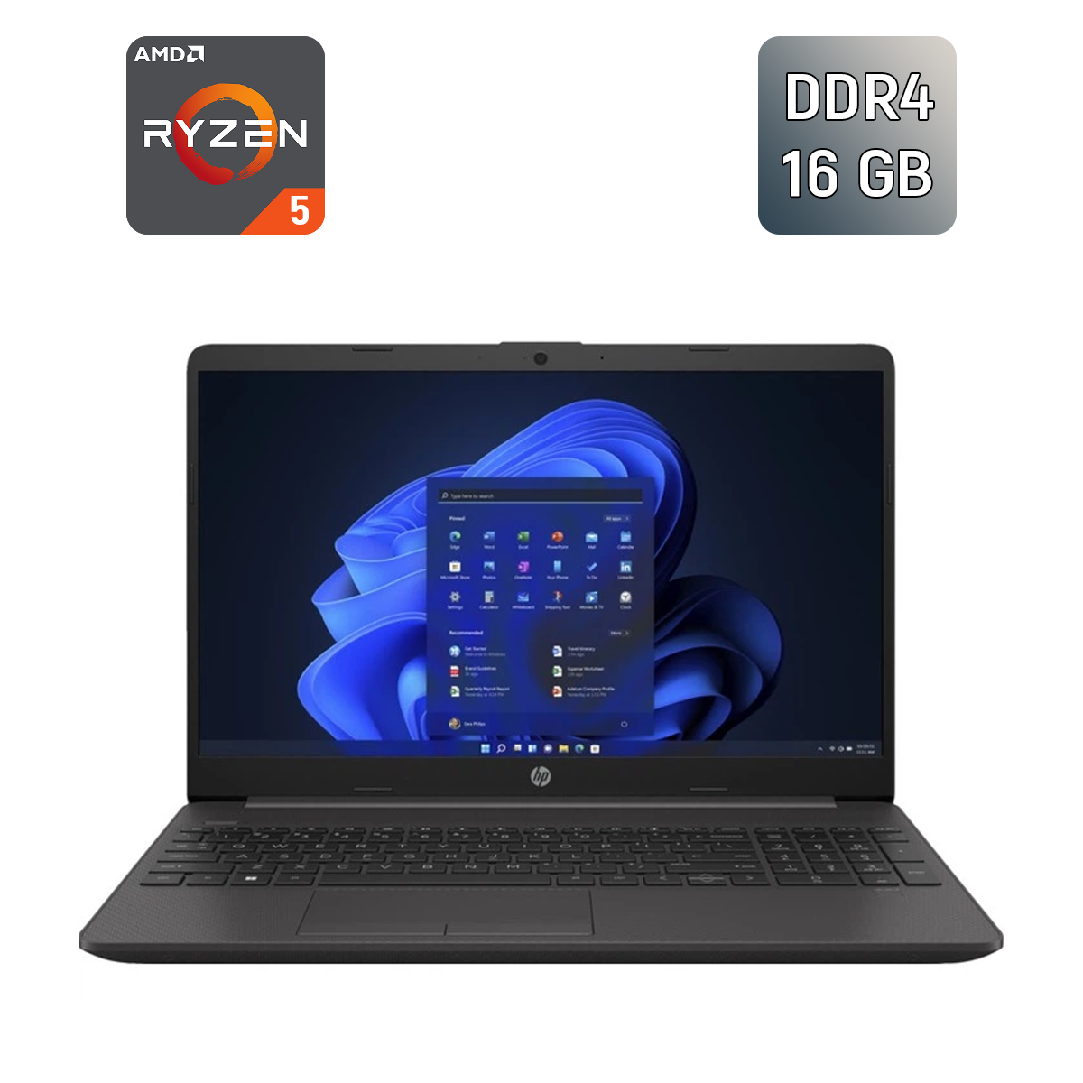Купити ноутбук HP 255 G8 / 15.6" (1920x1080) IPS / AMD Ryzen 5 5500U (6 ...