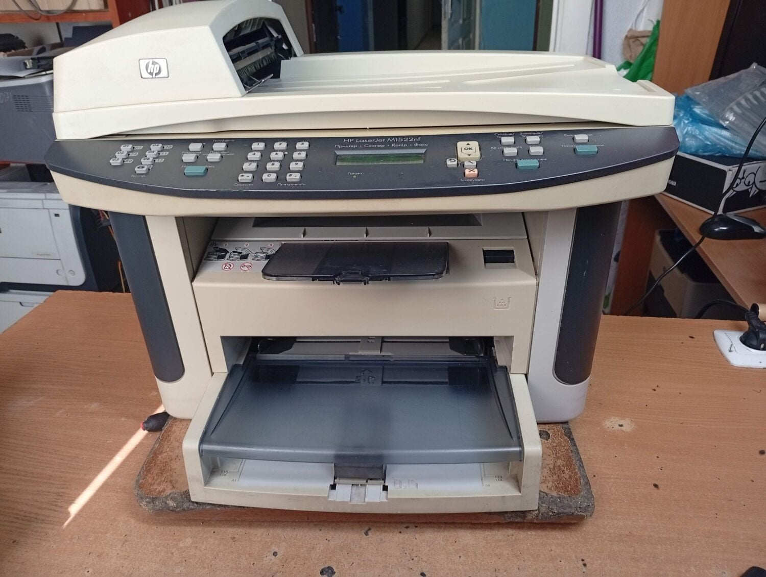 Купить МФУ HP LaserJet M1522n / Лазерная монохромная печать / 600x600 ...