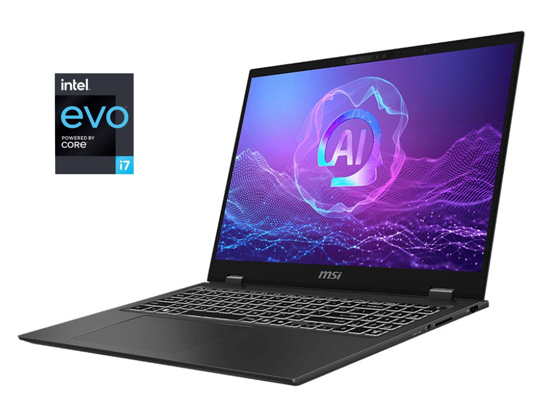 Купить ультрабук MSI Prestige 16 AI Evo B1M / 16" (3840x2400) OLED ...