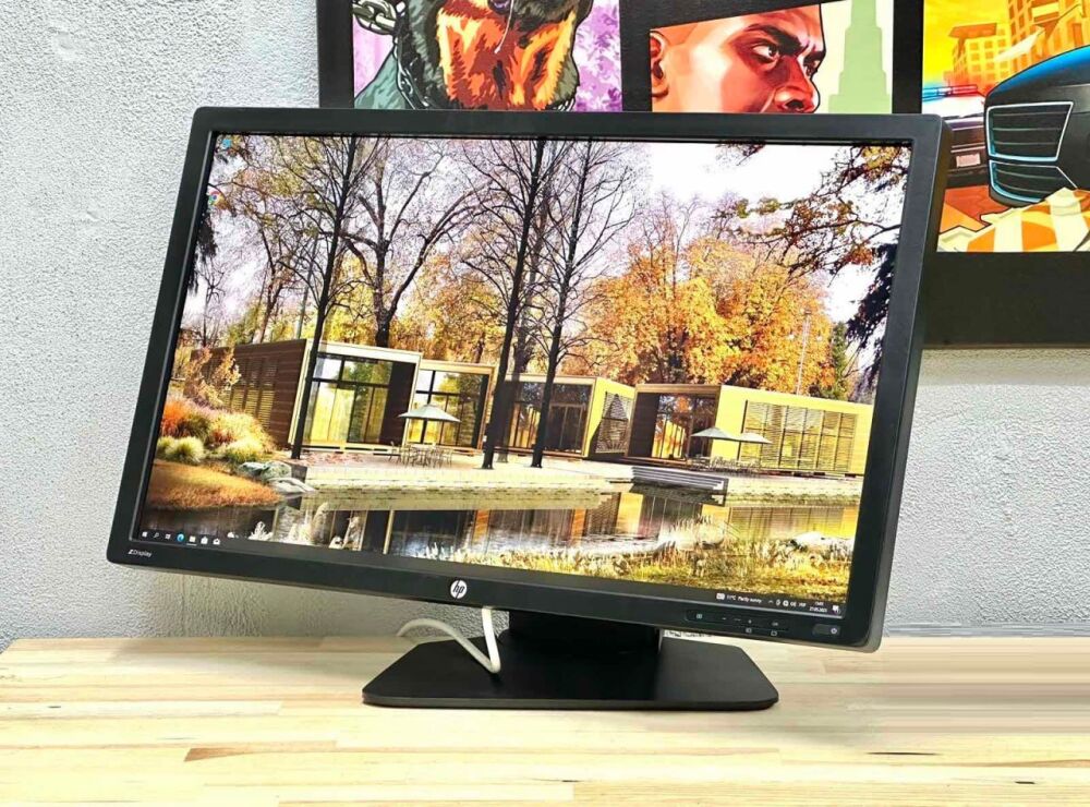 مانیتور استوک HP Z27i سایز 27 اینچ W-LED 2K IPS HDMI sRGB 99%