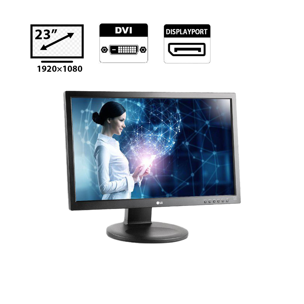 Купить монитор LG 23MB35PM-B / 23" (1920x1080) IPS / DVI, DisplayPort в ...