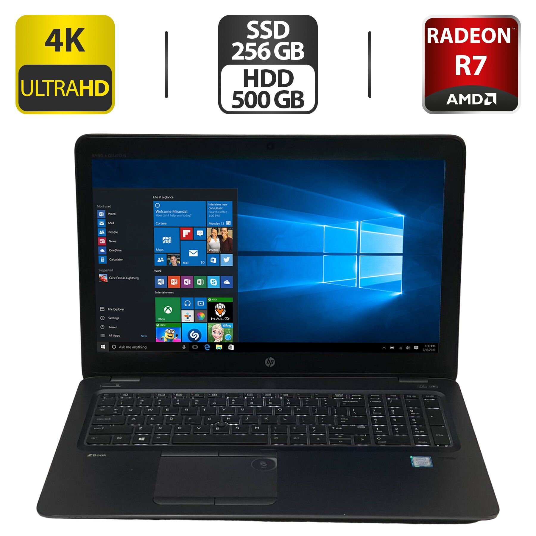 Купить мобильную рабочую станцию Б-класс HP ZBook 15u G4 / 15.6 ...