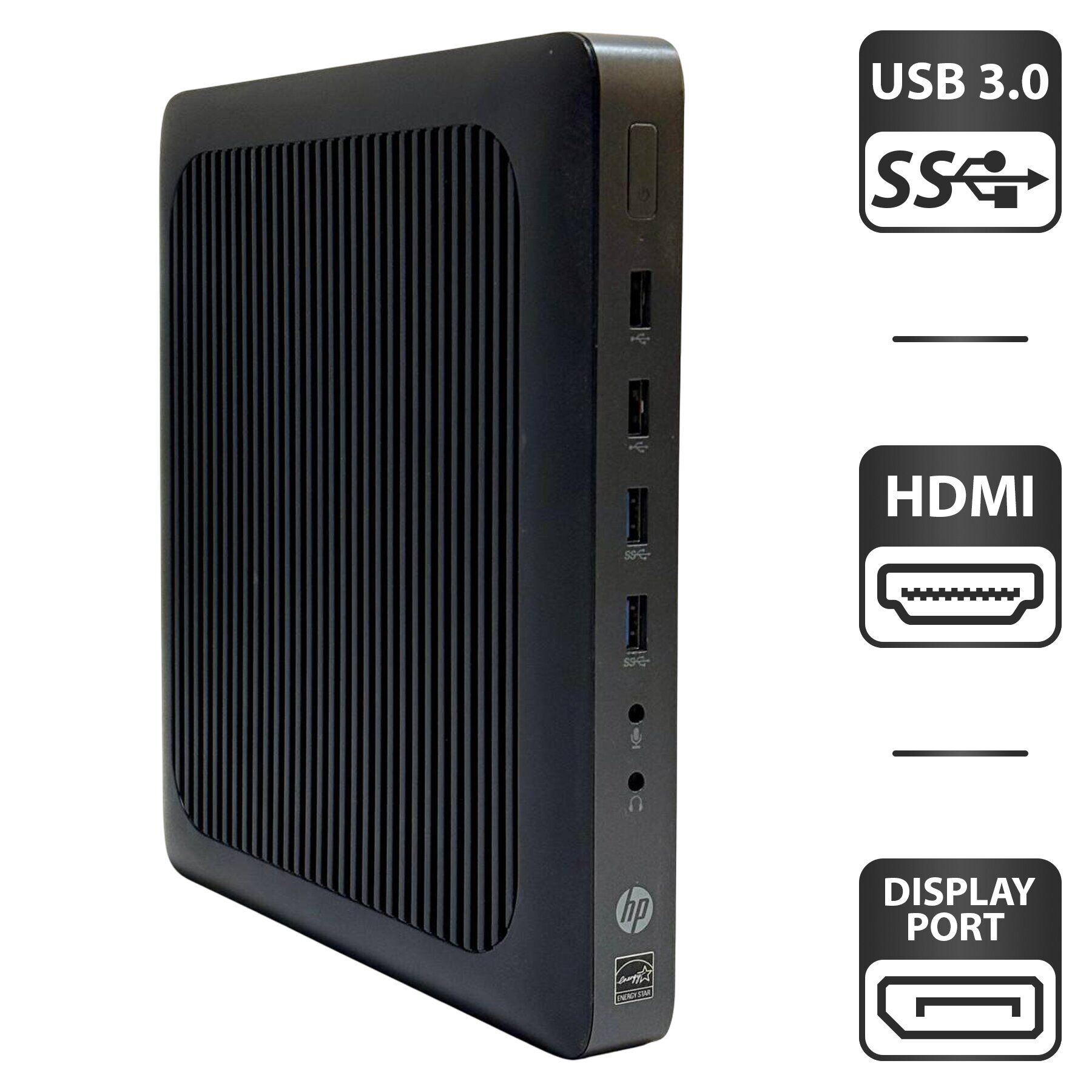 Купить неттоп HP T620 USFF / AMD GX-217GA (2 ядра по 1.65 GHz) / 4 GB ...