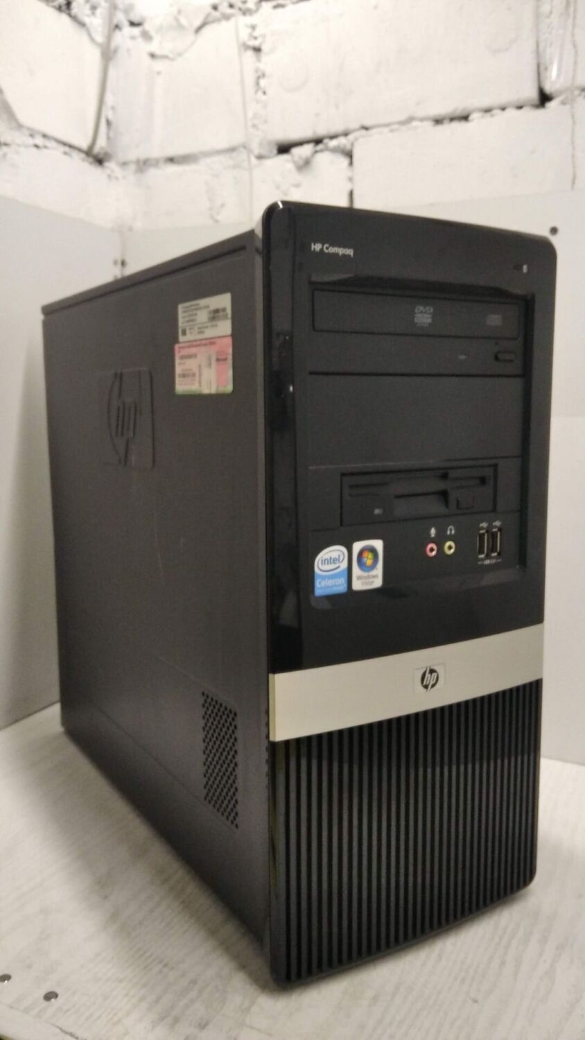 Купить компьютер HP Compaq dx2400 Tower / Intel Core 2 Quad Q8400 (4 ...
