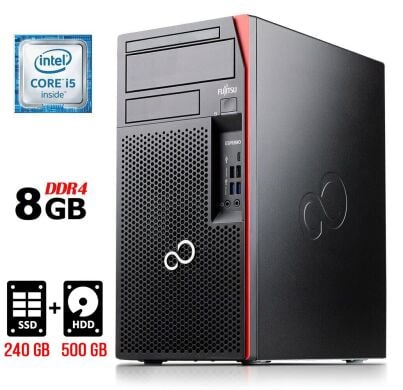 Купить Компьютер Fujitsu Esprimo P757 E90+ Tower / Intel Core i5-6500 ...
