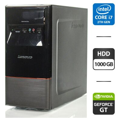 Купить компьютер Lenovo IdeaCentre H430 Tower / Intel Core i7-2600 (4 ...