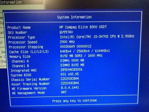 Купить Неттоп HP Compaq Elite 8300 USFF / Intel Core i5-3470S (4 ядра ...