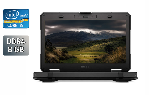 Купить защищенный ноутбук Dell Latitude 14 Rugged 5414 / 14" (1920x1080 ...